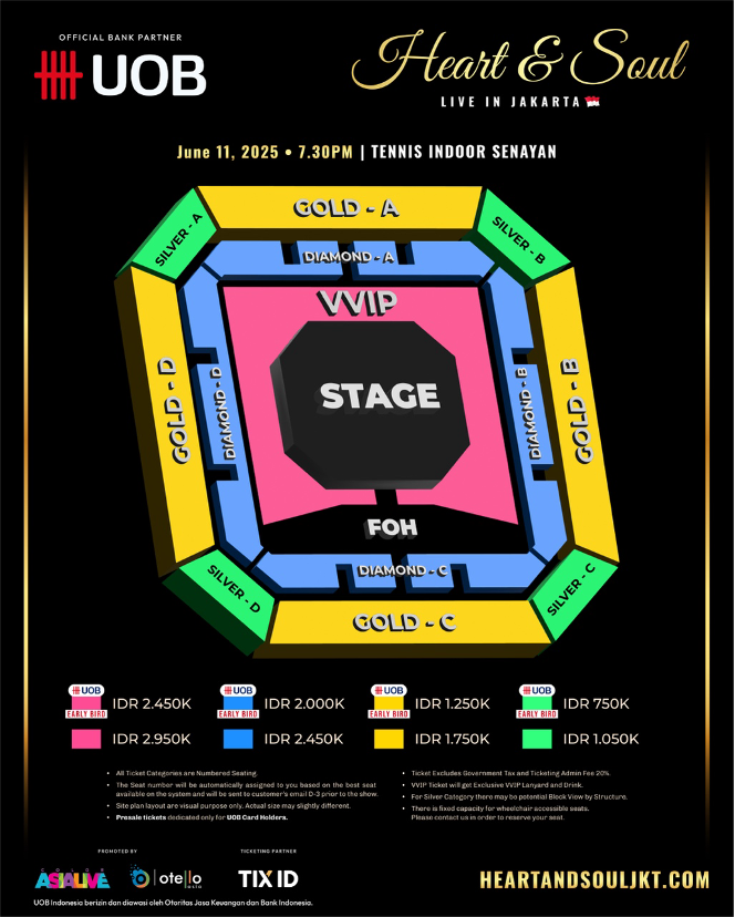 Heart & Soul Live in Jakarta 2025 Menampilkan All-4-One , Brian ...