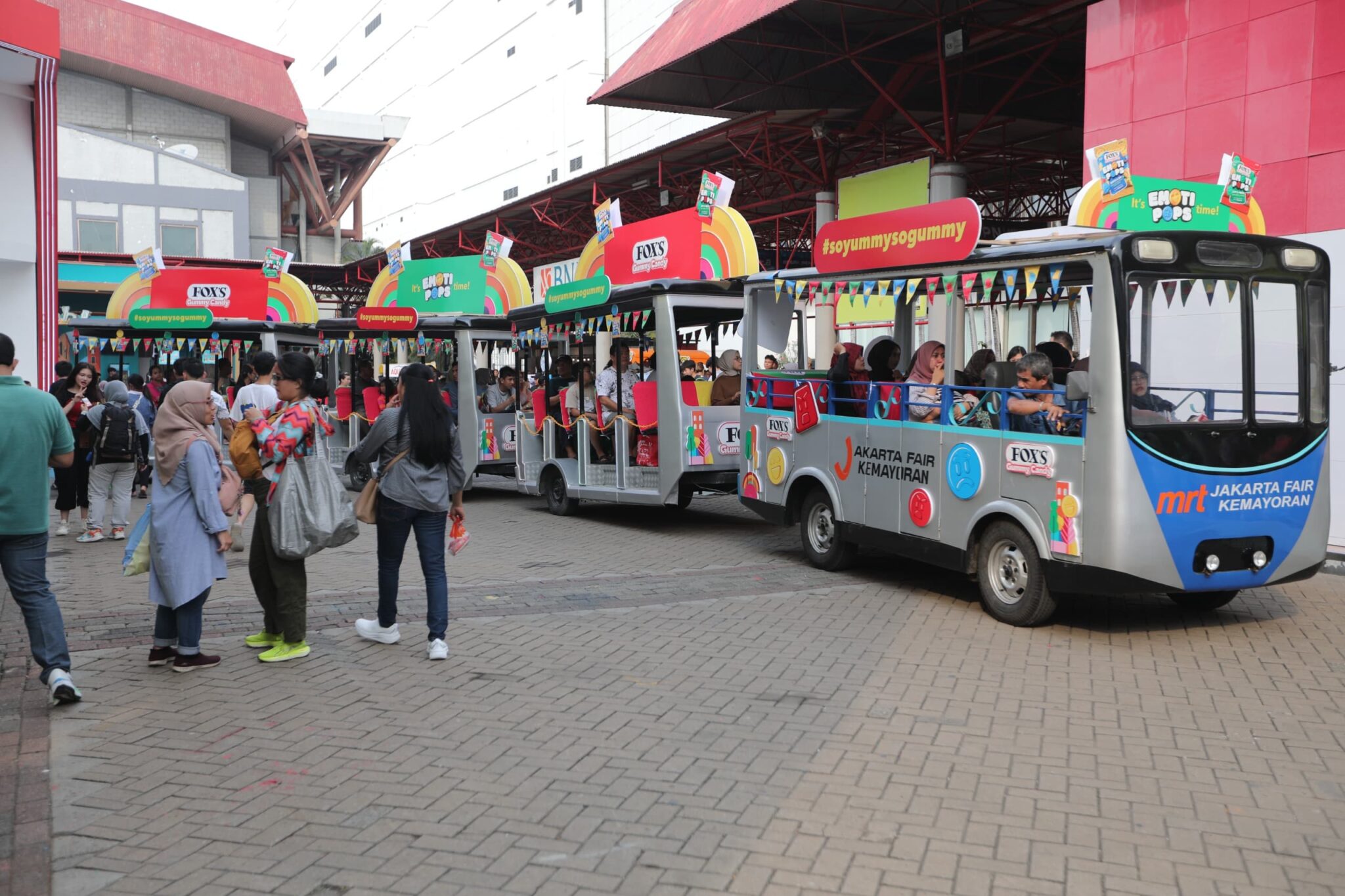 Yuk, Naik Wara Wiri Keliling Jakarta Fair Cuma 15 Ribu